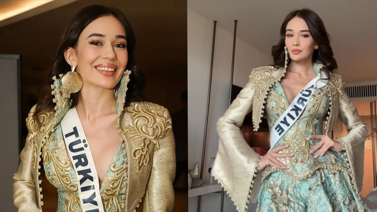 Miss Universe yarışmacısı Ceren Arslan, kostümünde Hürrem Sultan'dan ilham aldı