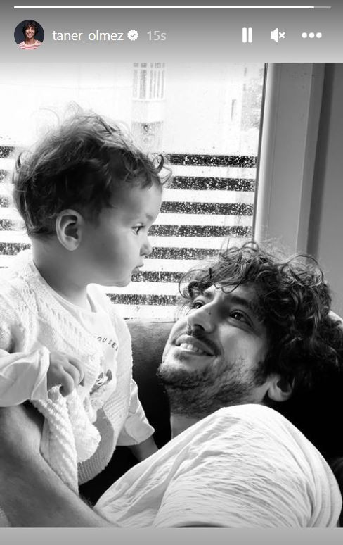 Taner Ölmez kızı Zeynep'le poz verdi